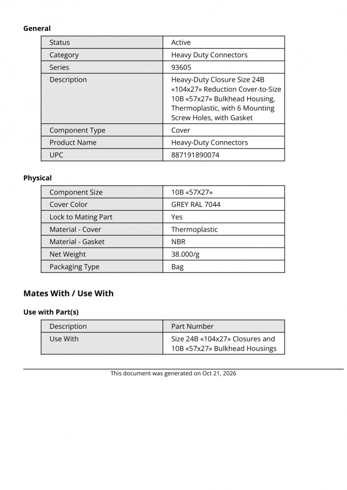 936050035 product document image, page 2