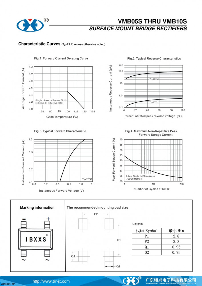 JUXING VMB10S datasheet page 2