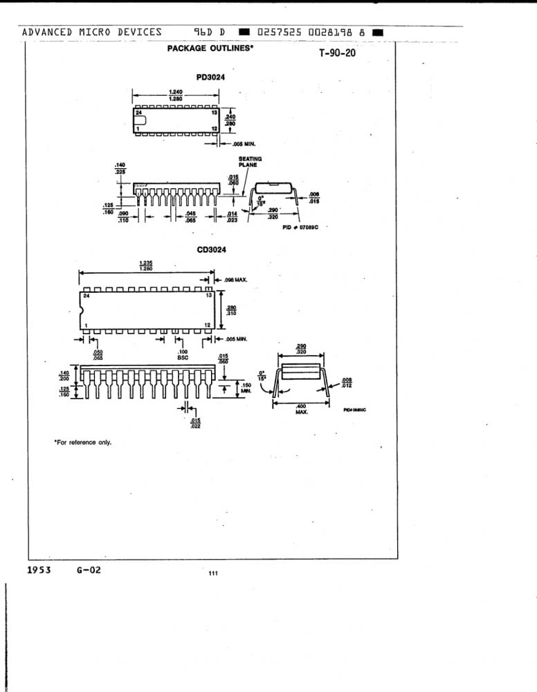 AMD AM29843DMB datasheet page 10