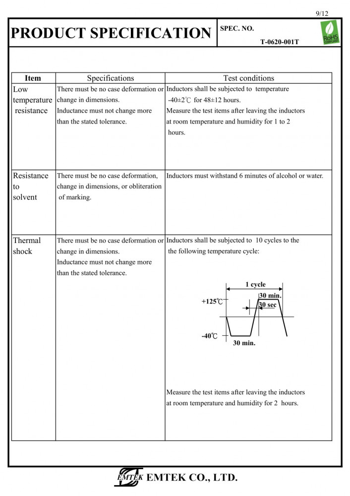 HEC1008 specification page 10