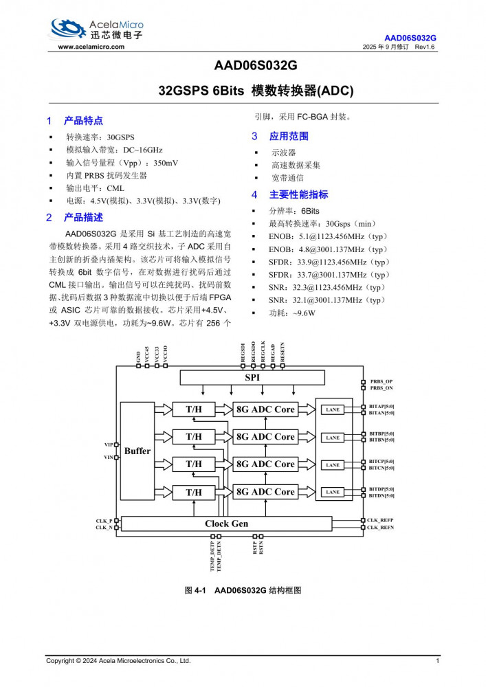 AAD06S032G technical document page