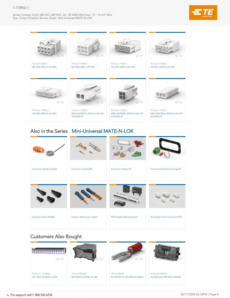 TE Connectivity 1-770902-1 technical document page 4