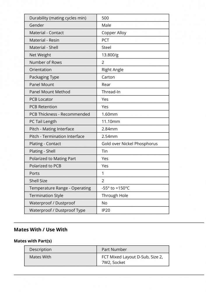 MOLEX 1731140116 drawing preview, page 3