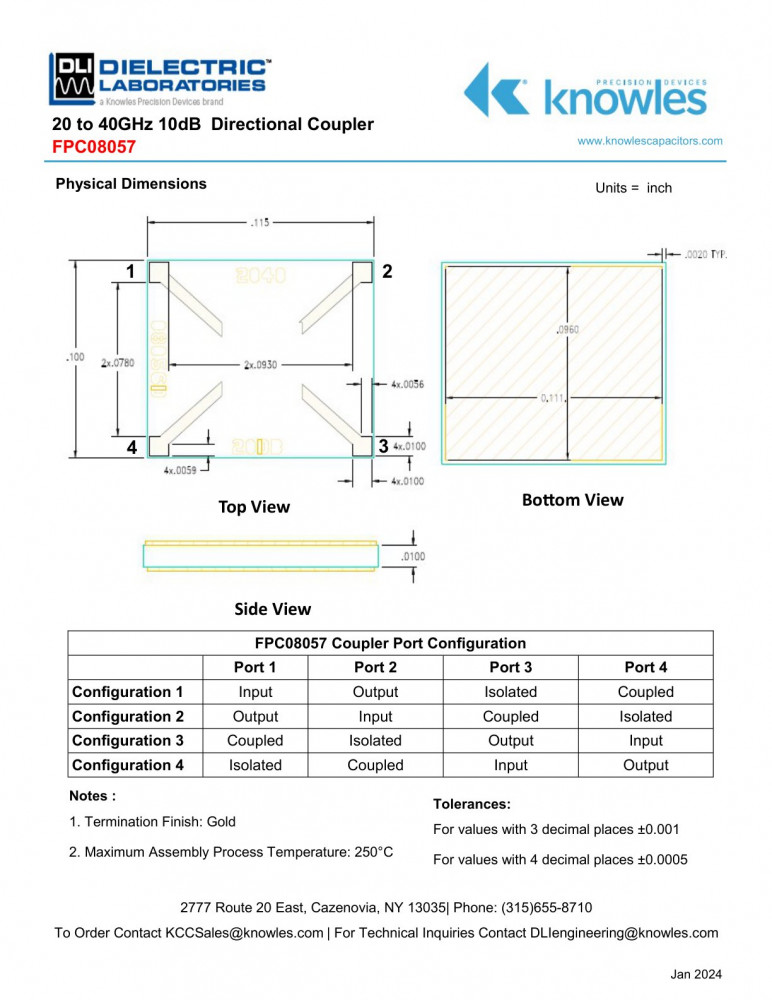 FPC08057 datasheet page 3