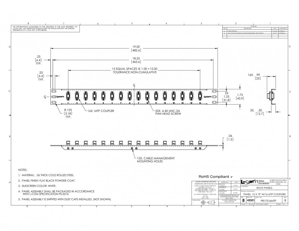 L-com PR17516MTP engineering drawing