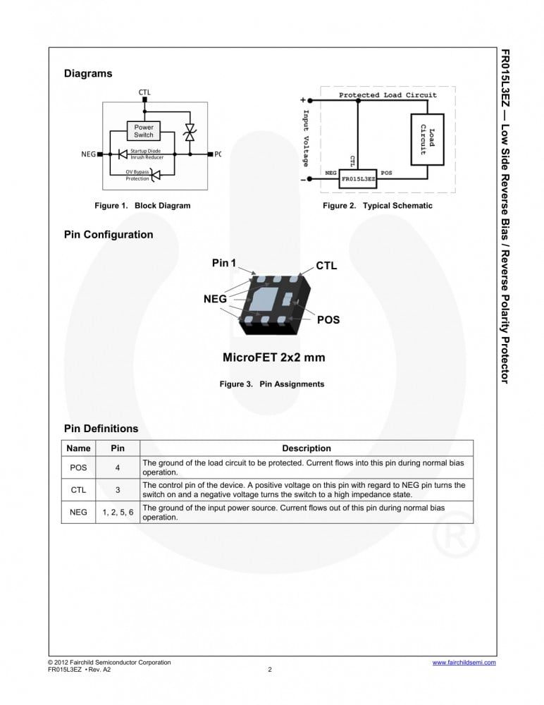 FR015L3EZ datasheet page 3