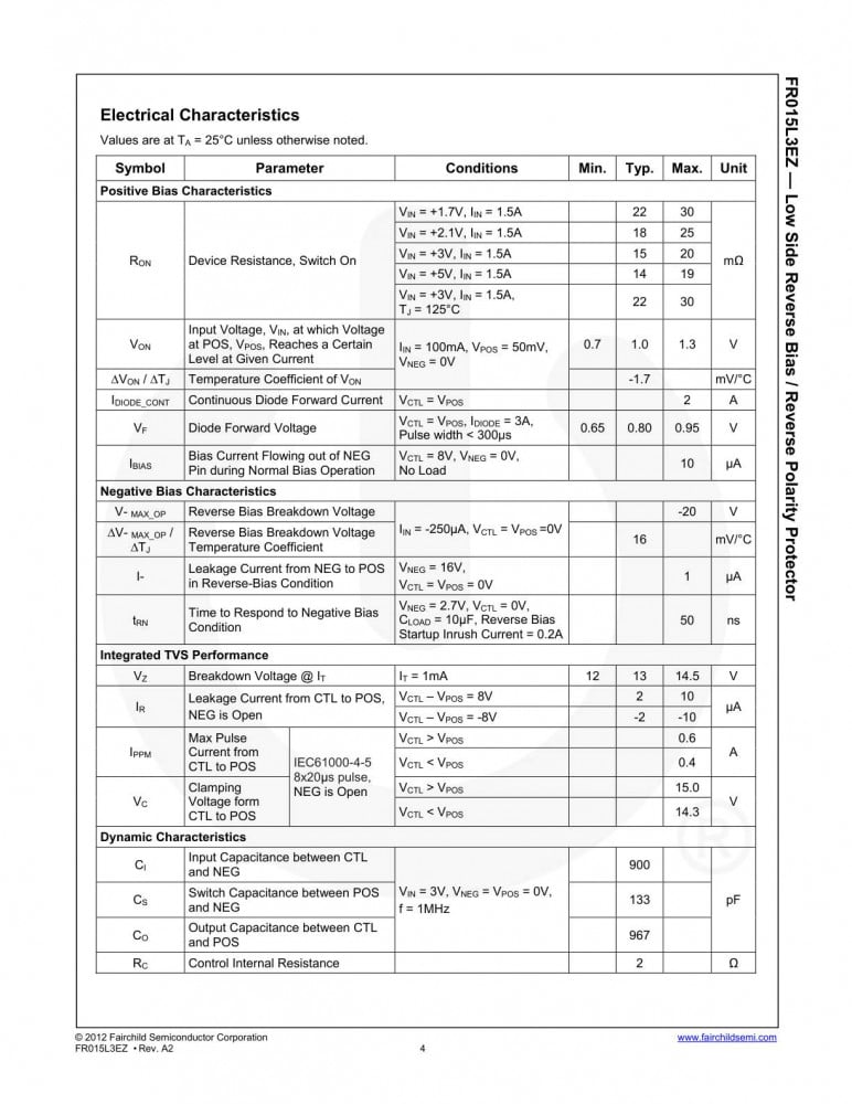 FR015L3EZ datasheet page 5