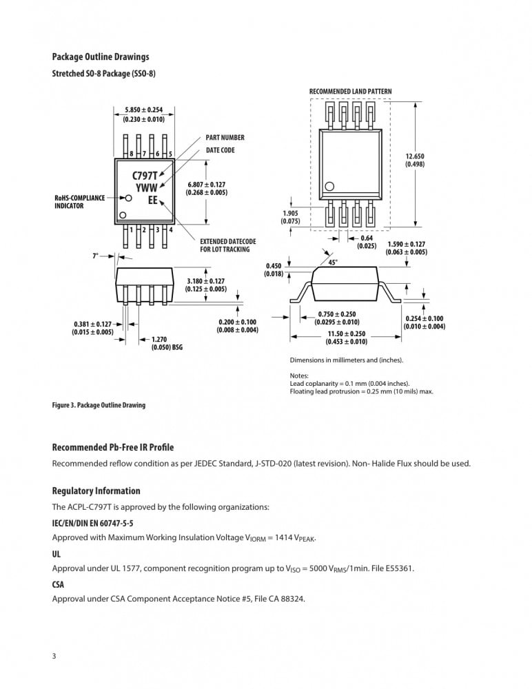 ACPL-C797T datasheet page 3