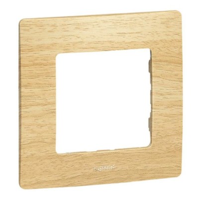 Niloé - Plate 3 gang aluminum - Horizontal/vertical flush-mounted frame - Matt lacquered thermoplastic IK04 - Snap-on cover 186x86mm