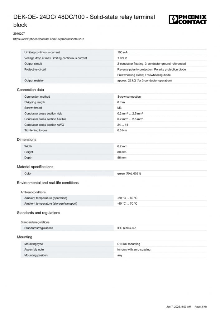 2940207 technical document page 3
