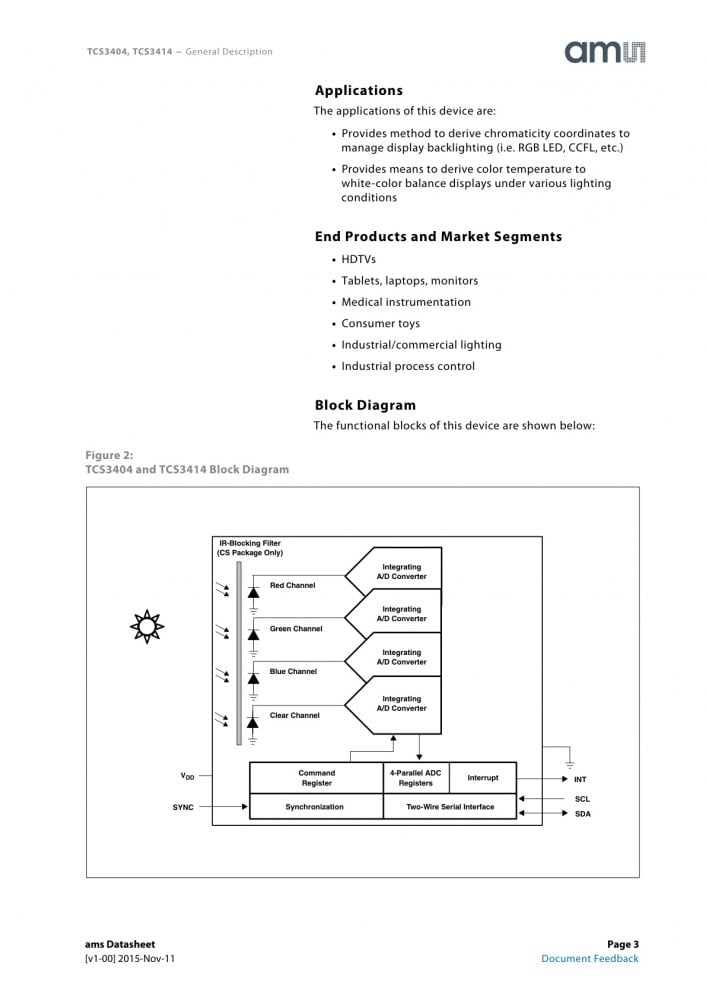 TCS3404FN datasheet page 3