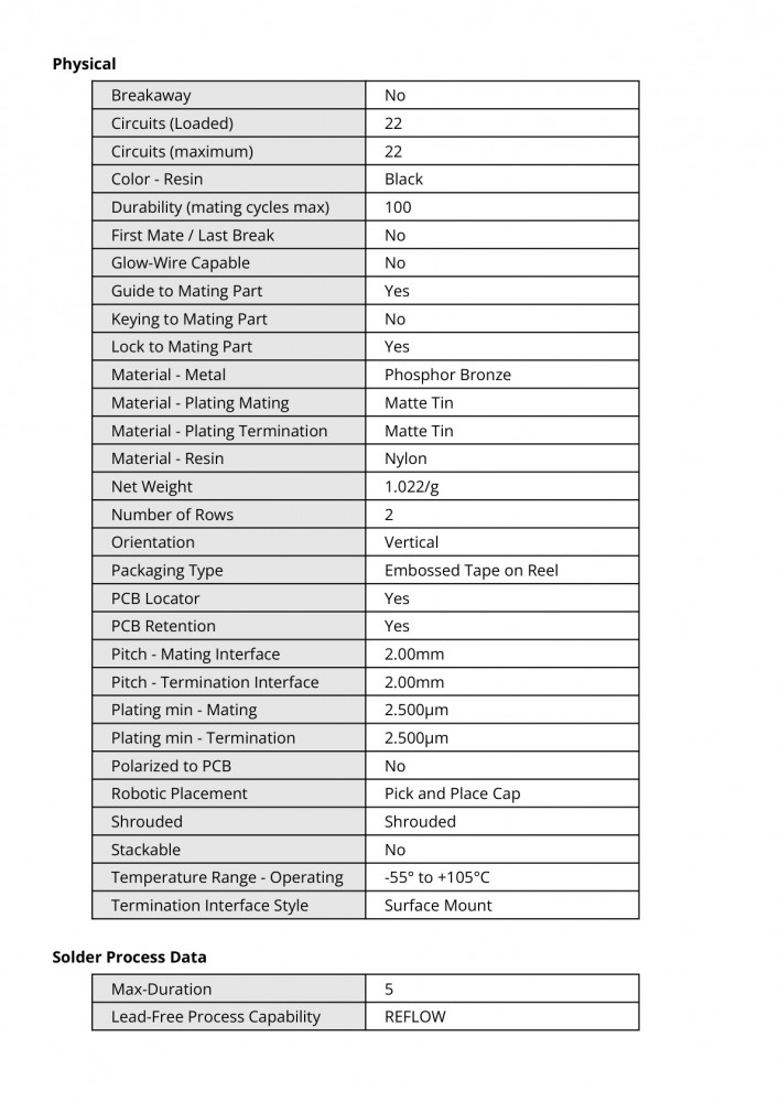 MOLEX 878326072 technical document image, page 3