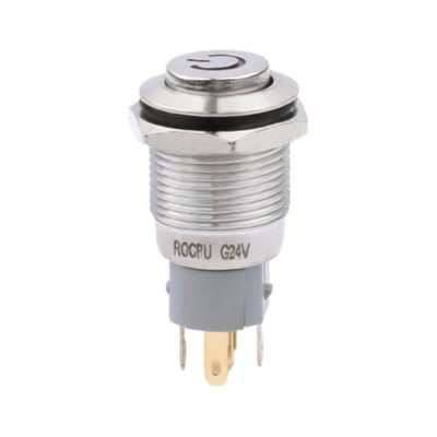 ROCPU Switches TP91649P124GS Pushbutton Switch