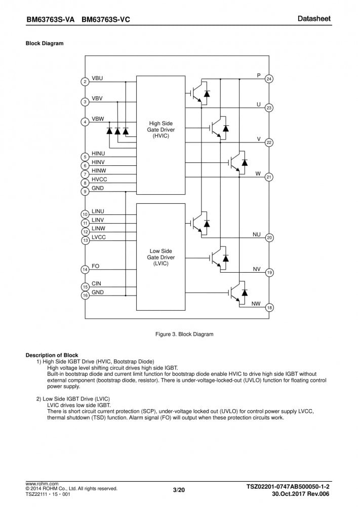 BM63763S-VC datasheet page 3