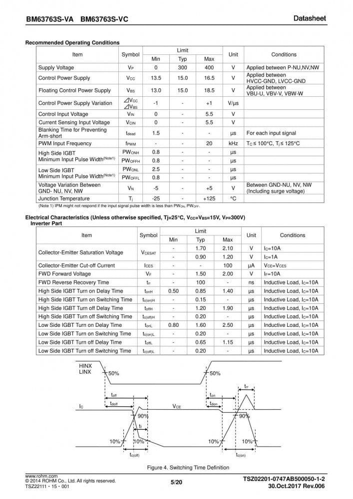 BM63763S-VC datasheet page 5