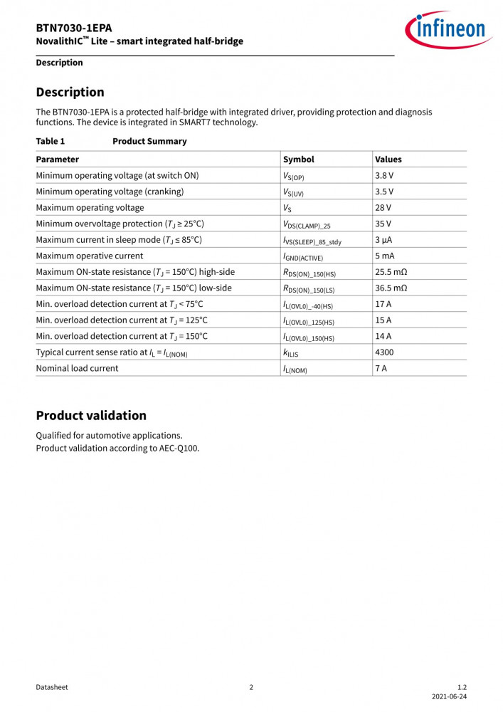 BTN7030-1EPA document page 2