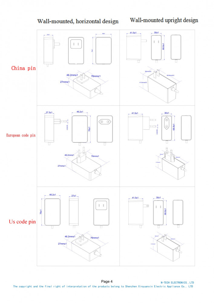 NT48W-12V 4A-D technical document page 4