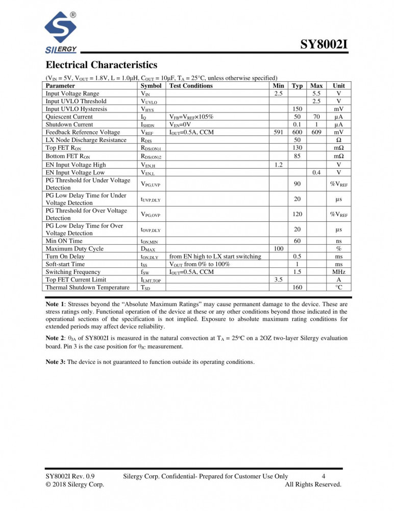 SY8002IABC datasheet page 4