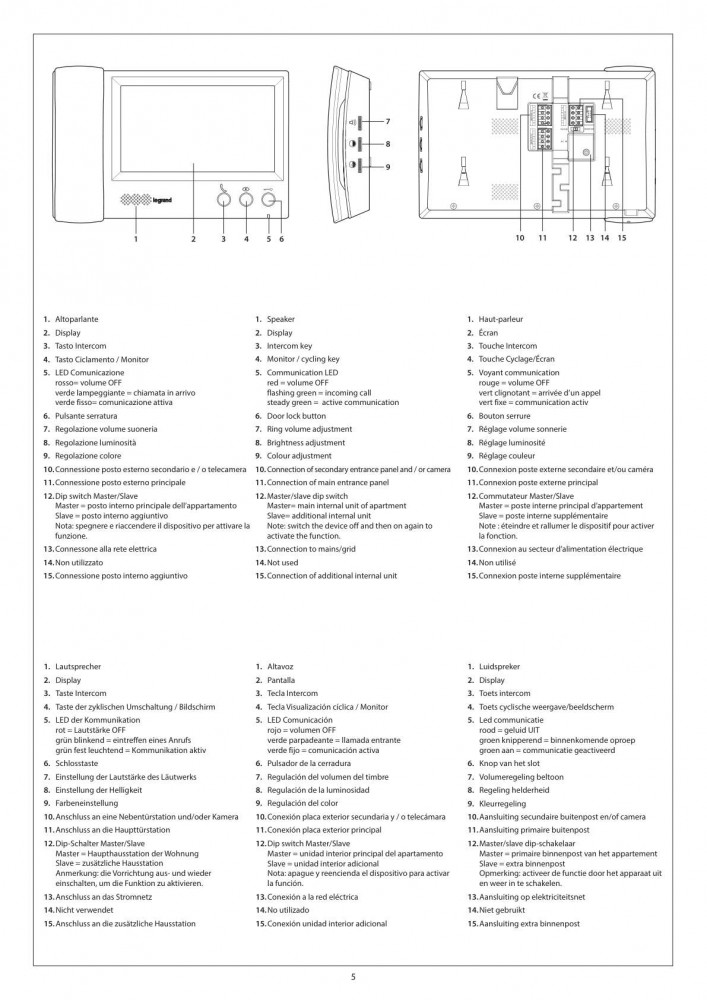 Legrand 369575 documentation page 5