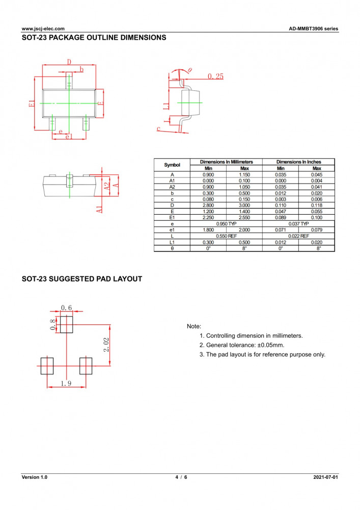 AD-MMBT3906 datasheet page 4