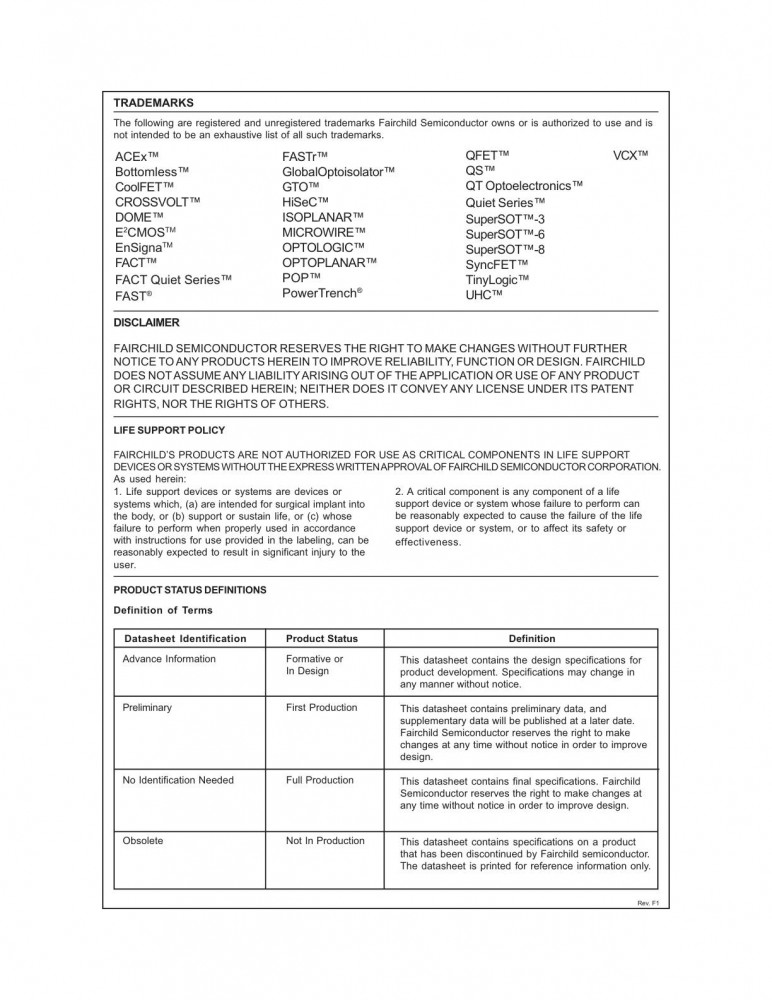 FDG315N datasheet page 5