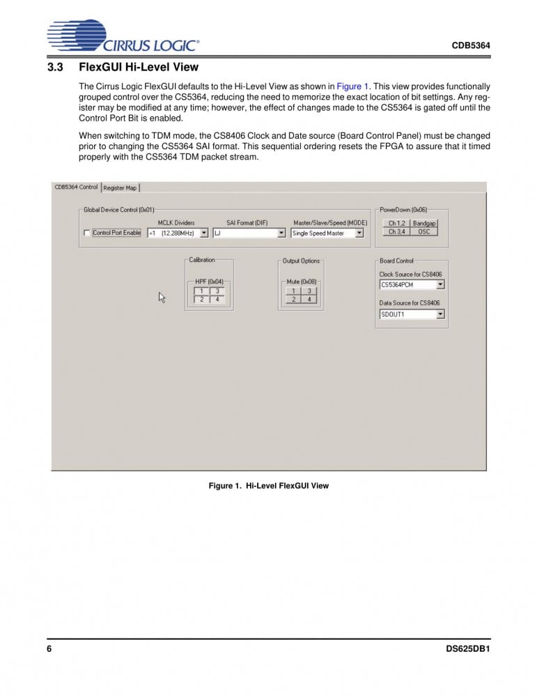 CDB5364 documentation page 6