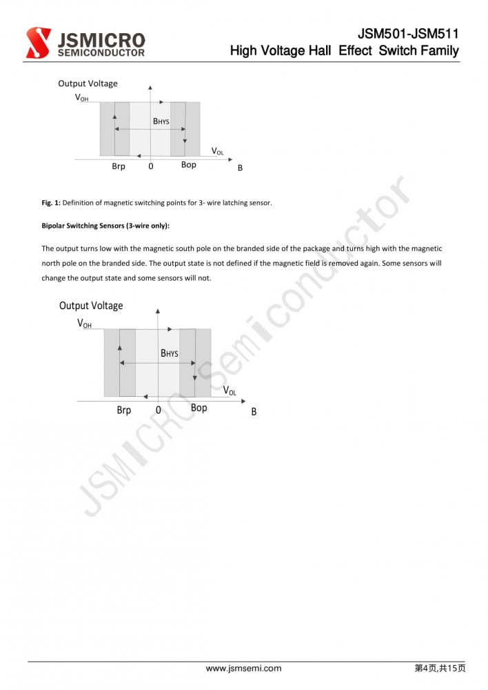 JSM502 datasheet page 4