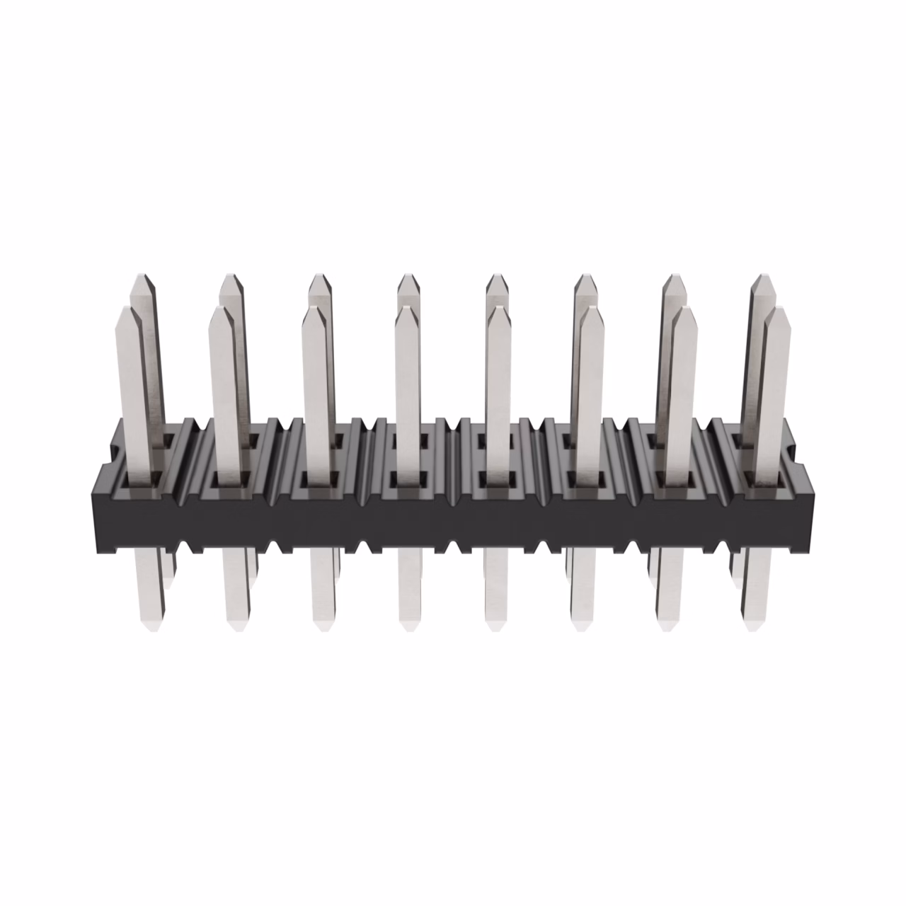 2.00mm Pitch Milli-Grid Header, Vertical, Through Hole, 16 Circuits, 2.54µm Tin (Sn) Plating, Mating Pin Length 4.00mm, Tail Length 2.60mm, Tray, Lead-Free for sale