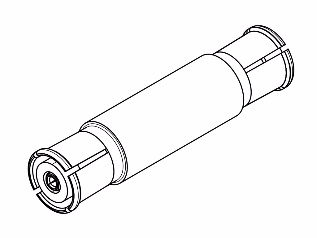 SMP-MAX Jack-to-SMP-MAX Jack Adapter, 15.60mm Length, Tri-Metal Plating, 80 Pieces per Tray, 50 Ohms