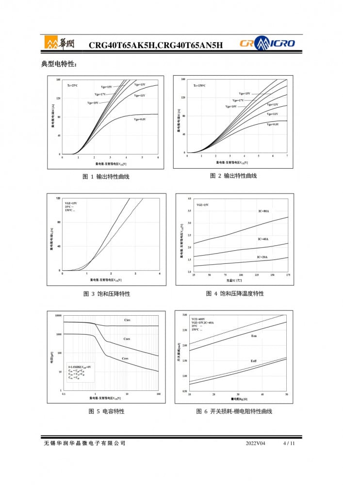 CRG40T65AN5H datasheet page 4