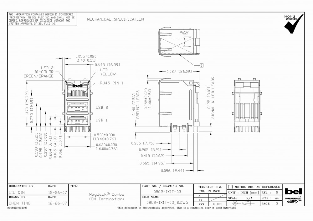08C2-1X1T-03 technical drawing page 2