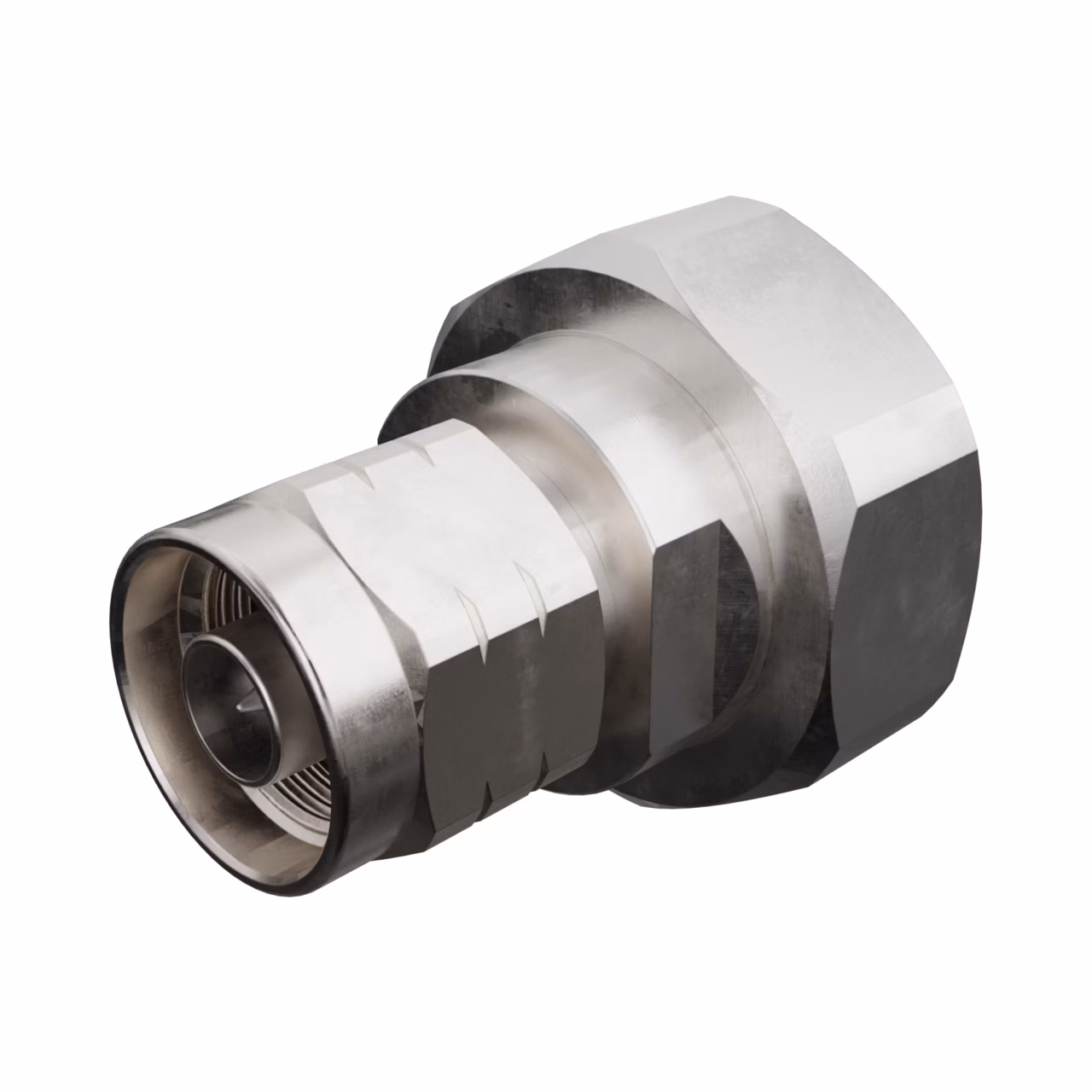 N Plug-to-7/16 DIN Plug, Between-Series Adapter, One Piece Per Carton, 50 Ohms for sale