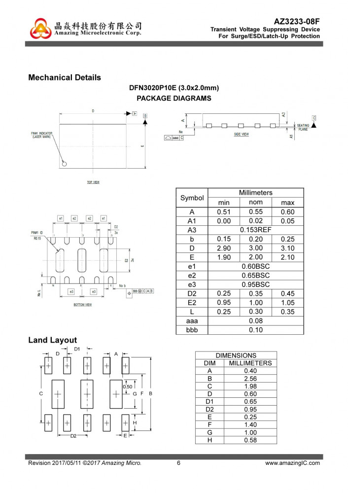 AZ3233-08F datasheet page 6