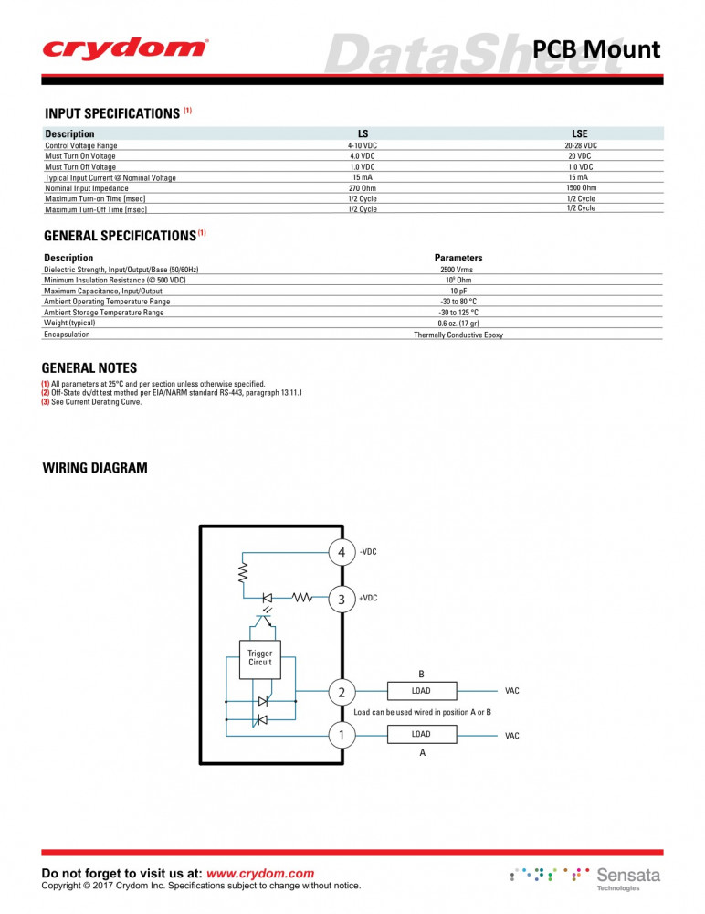 LSE240D12 datasheet page 2