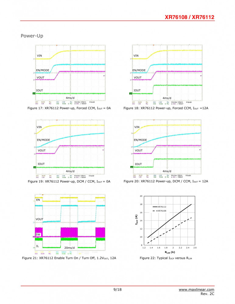 XR76108ELTR-F datasheet page 9