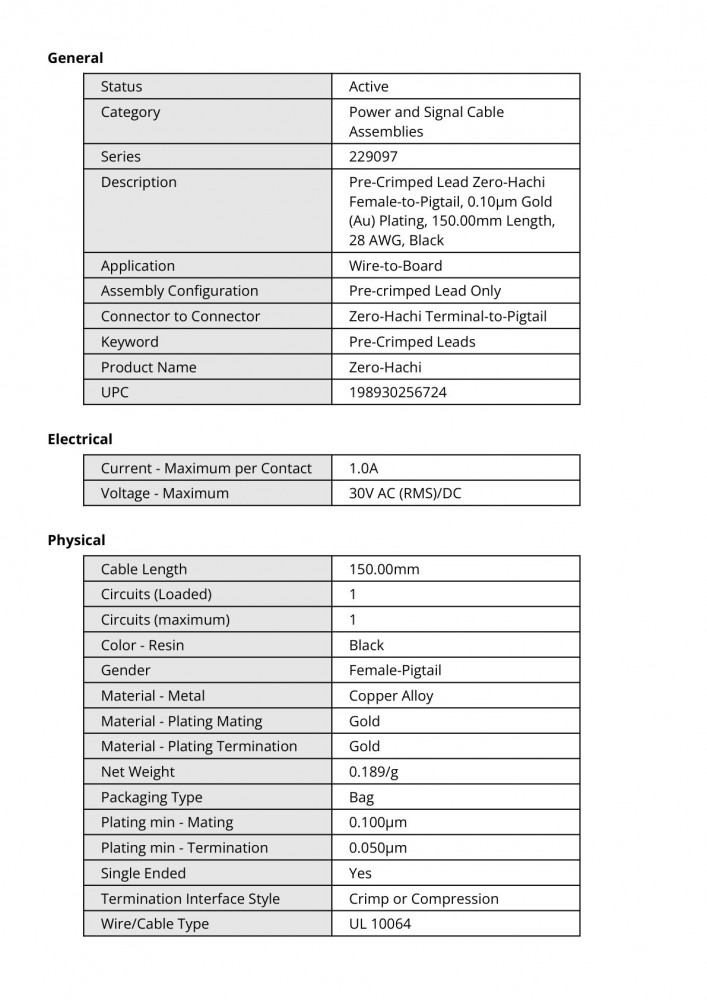 Product document image, page 2