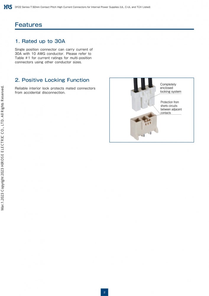 HRS DF22 technical document page 2
