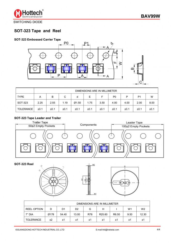 BAV99W datasheet page 4