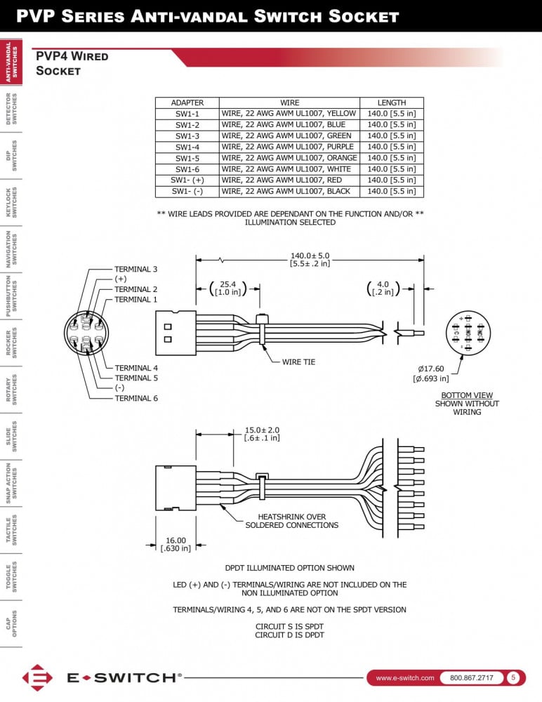 PVP series datasheet page 5