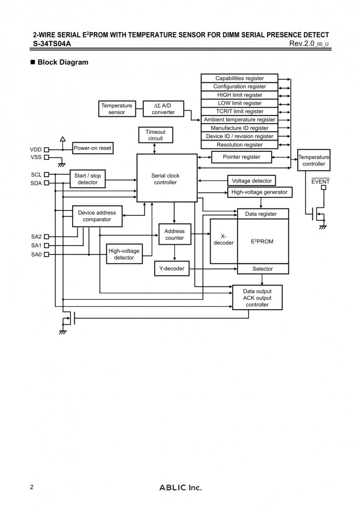 ABLIC S-34TS04A datasheet page 2