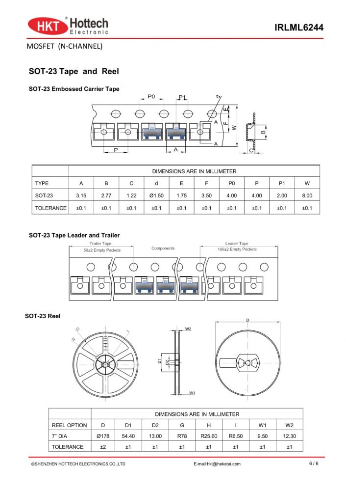 IRLML6244 datasheet page 6