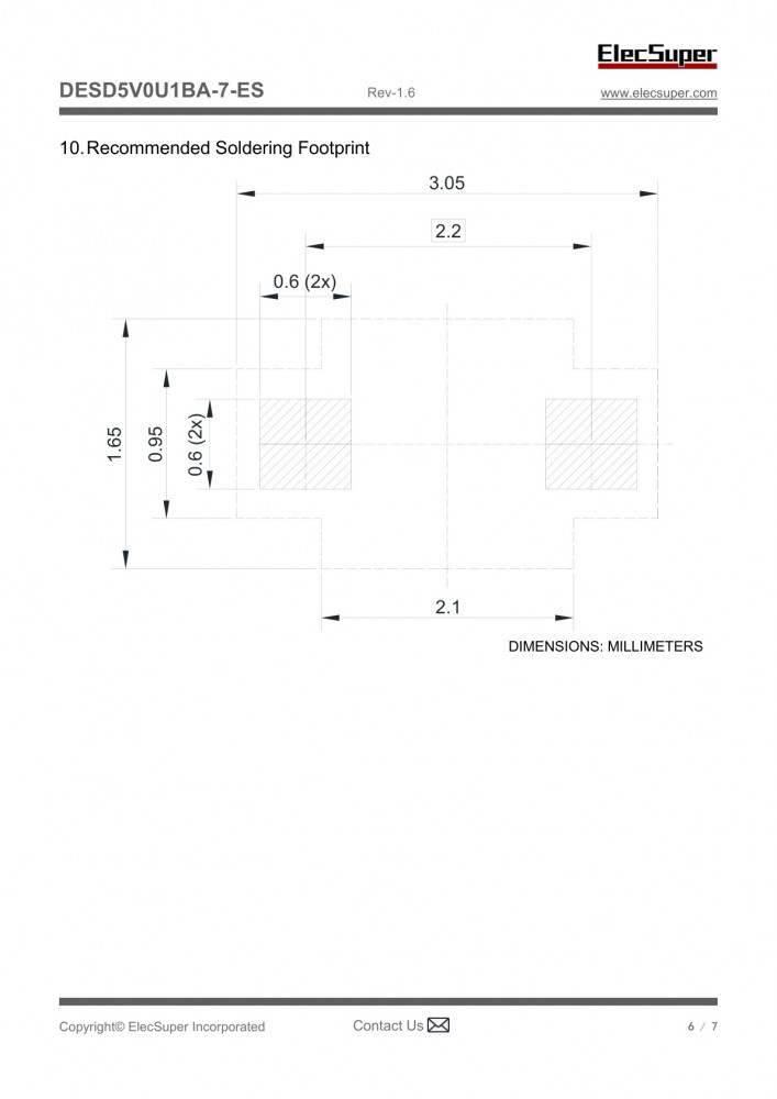 DESD5V0U1BA-7-ES datasheet page 6