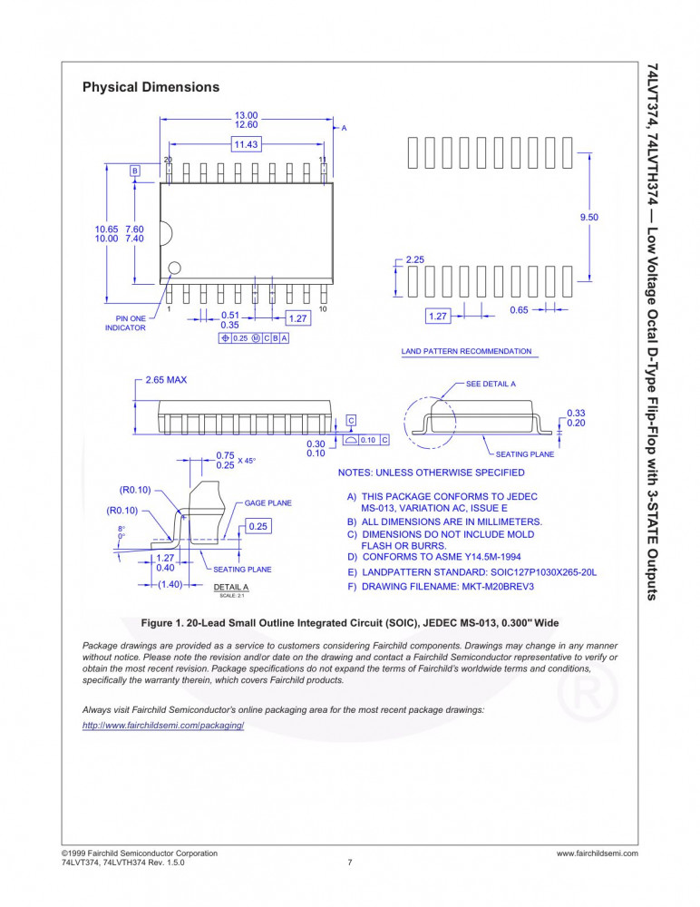 74LVTH374 datasheet page 8
