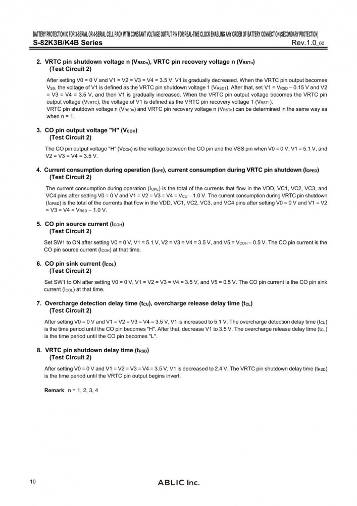 ABLIC S-82K3B/K4B technical document page 10