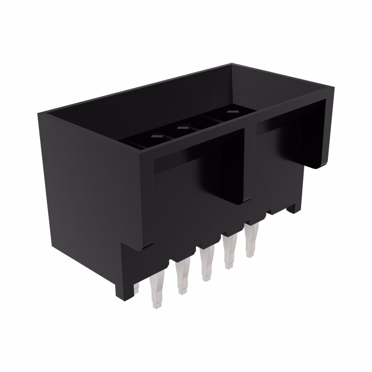 Micro-Fit BMI CPI Compliant Pin Header, Blind Mate Interface, Dual Row, Vertical, 10 Circuits, PA Polyamide Nylon 4/6, UL 94V-0, 0.76µm Gold (Au) Selective Contact Plating, Tin (Sn) Tail Plating