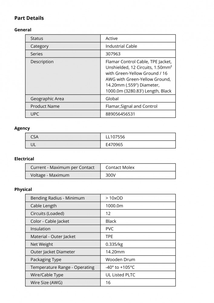 Product document preview, page 2