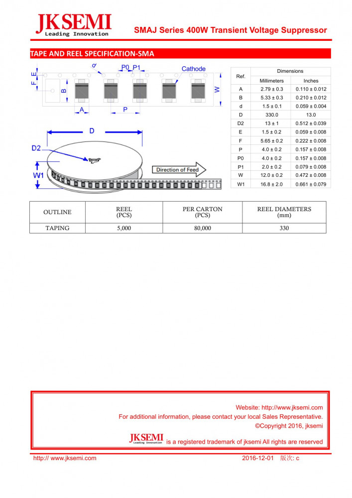 JKSEMI SMAJ series datasheet page 6
