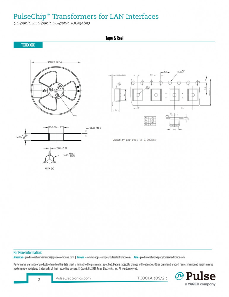 TC5000 technical document page 3