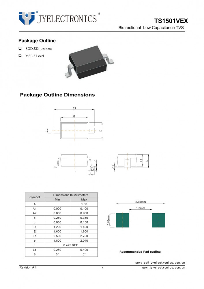 TS1501VEX datasheet page 4