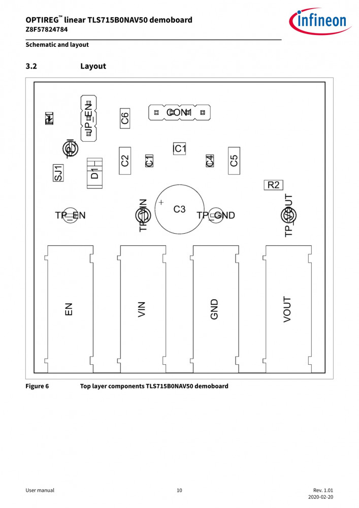 TLS715B0NAV50 demonstration board document page 10